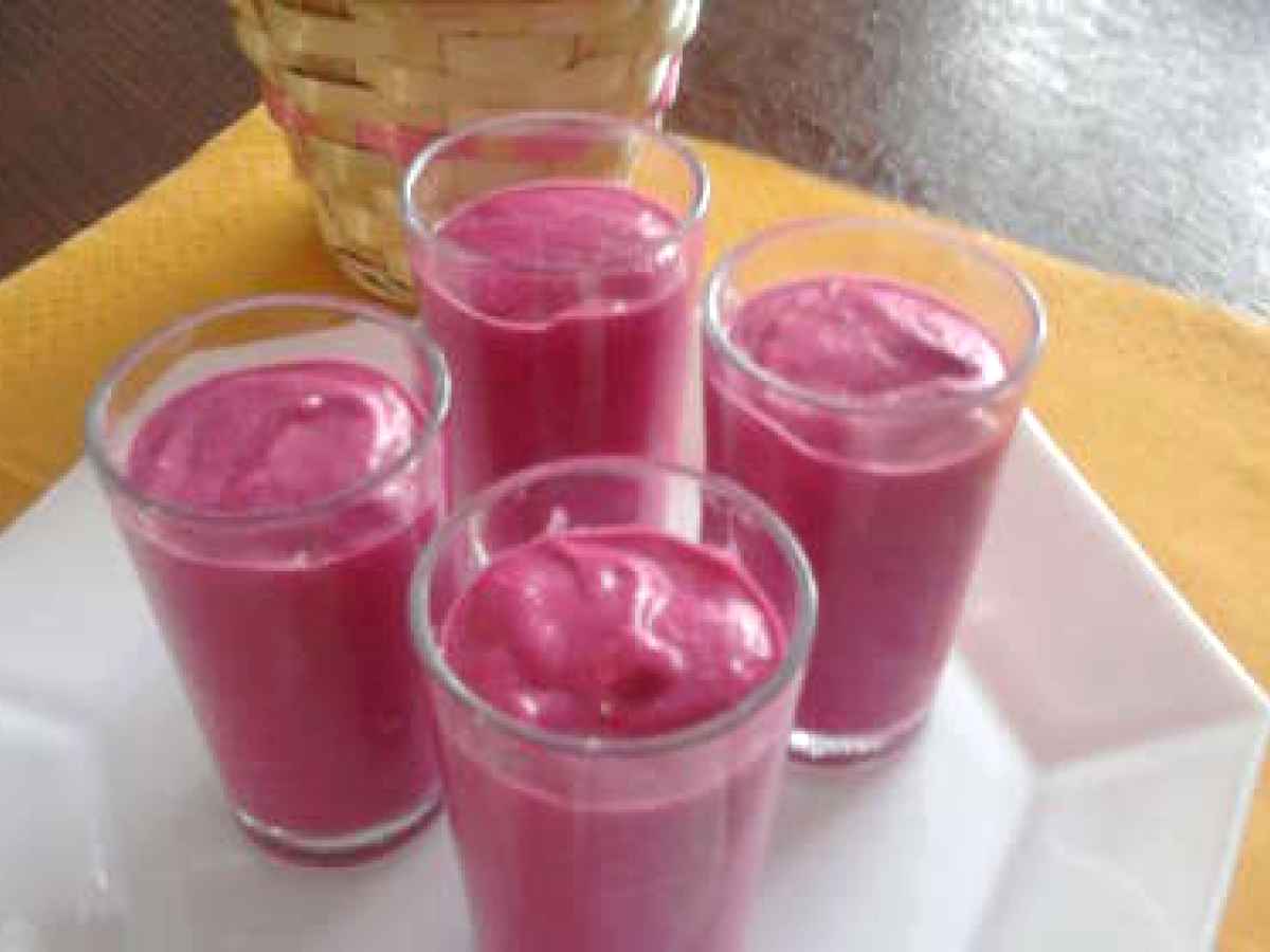 Verrine mousse de betteraves, Recette Ptitchef