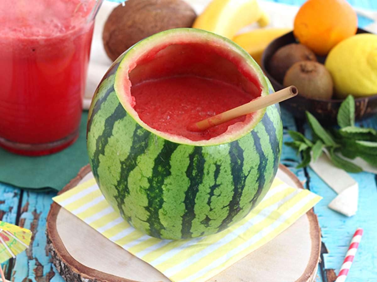 Coktail à la pastèque - 4 recettes sur Ptitchef