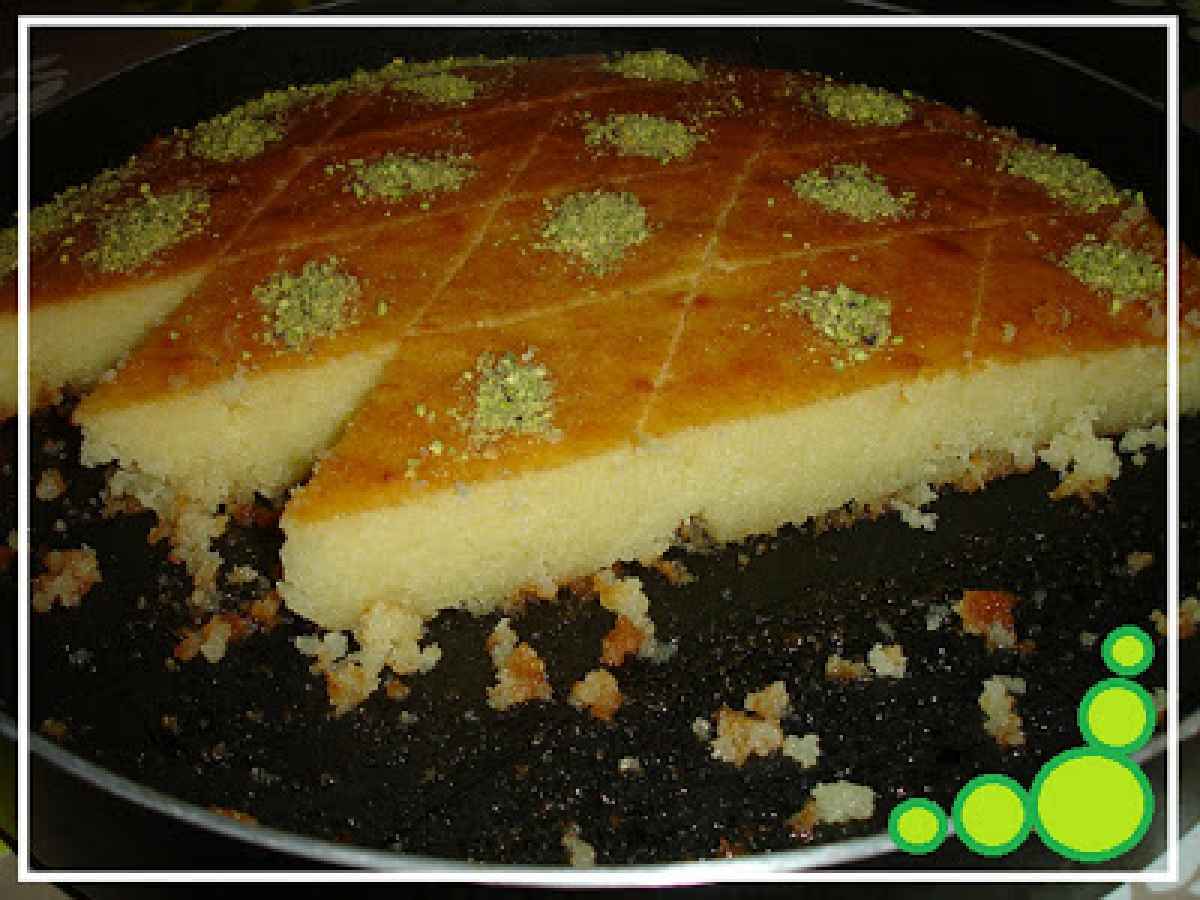 irmik tatlisi gateau turc a la semoule, Recette Ptitchef