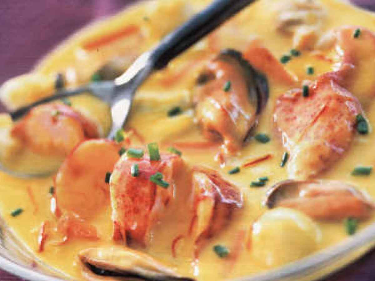 Cassolette de la mer au safran, Recette Ptitchef