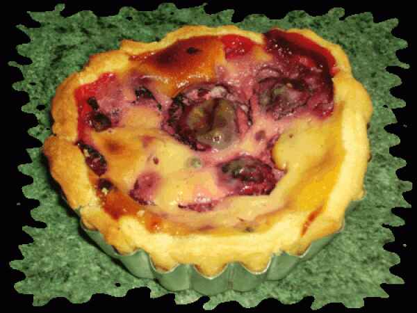 Tarte a la ricotta aux fruits rouges, Recette Ptitchef