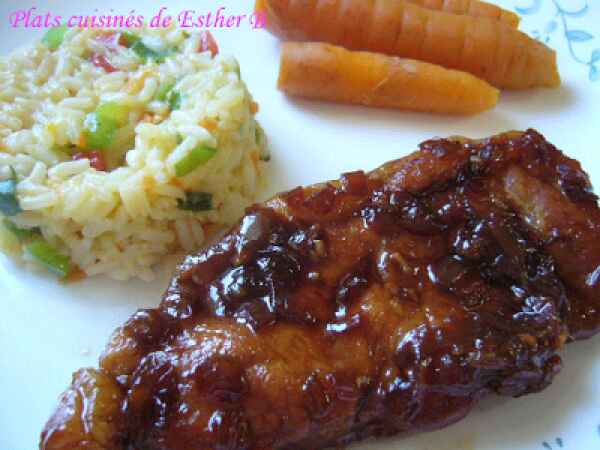 Recette de côtelettes de porc barbecue (mijoteuse)