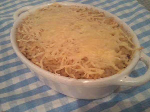 Recette de gratin de riz à la tomate facile et savoureuse