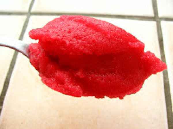 Sorbet groseille - Recette Ptitchef