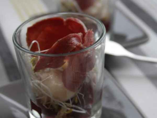 Recette de verrine betterave rouge et avocat