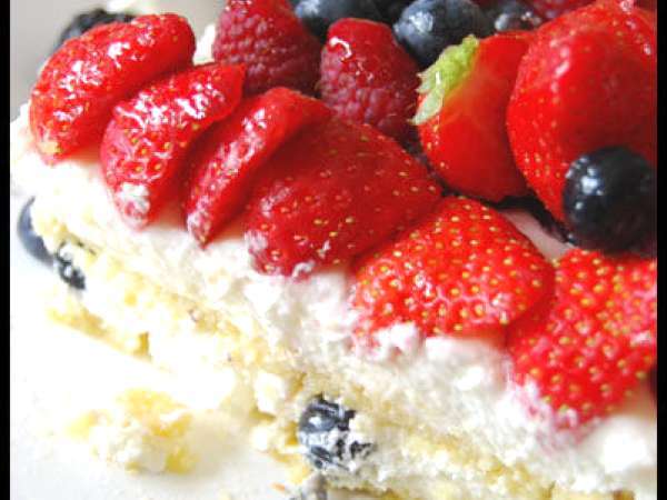 Recette de bavarois aux fruits rouges délicieux