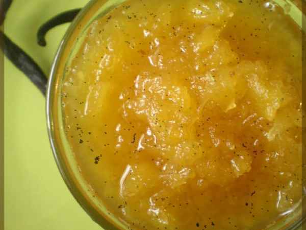 Confiture ananas, bananes, citrons et vanille, Recette Ptitchef