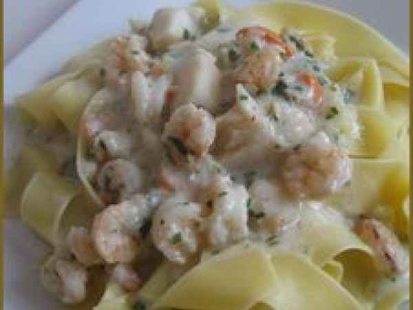 Recette de pâtes aux fruits de mer, délicieuse et rapide