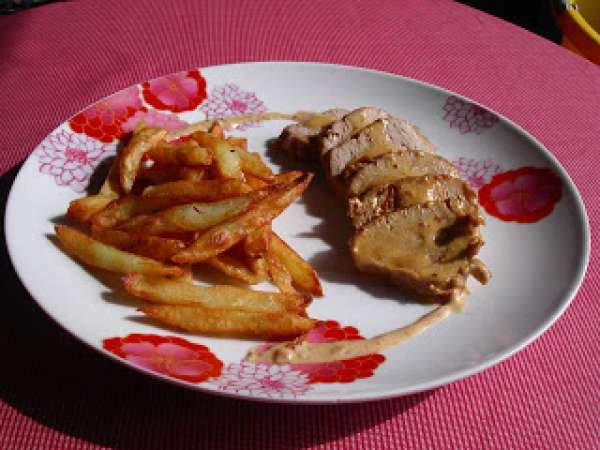 Recette de filet mignon de porc à la sauce moutarde