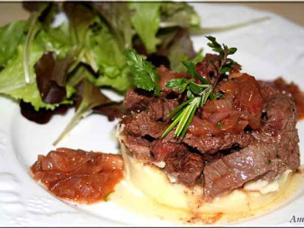 Recette d'onglet de veau à l'échalote savoureuse