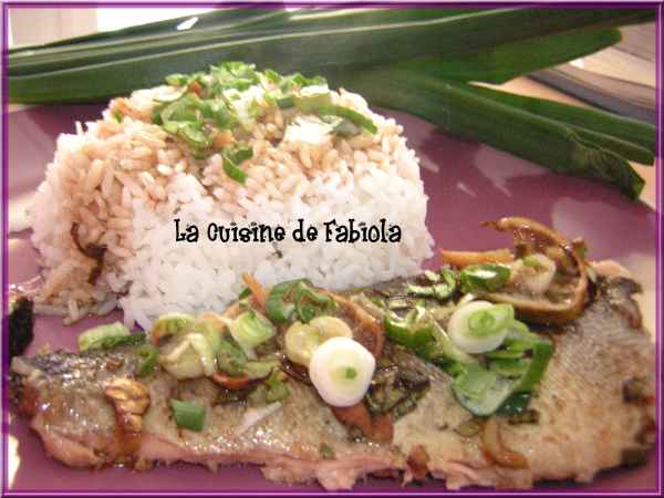 Pierrade au poisson - Recette Ptitchef