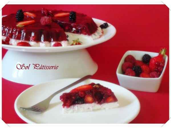 Recette de panna cotta légère aux fruits rouges ww