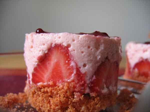 Recette de bavarois aux fruits rouges délicieux