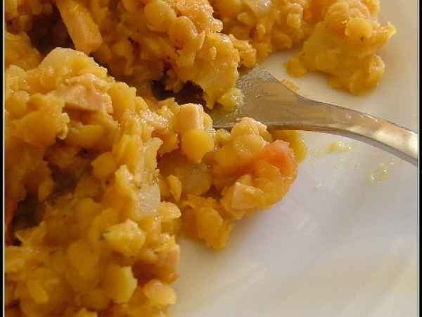 Recette de dhal aux courgettes et aux carottes
