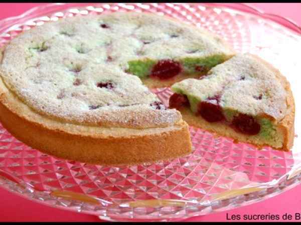 Recette de tarte pistache fruits rouges meringuée