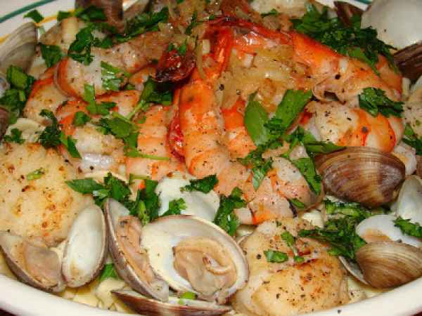 Recette de pâtes aux fruits de mer, délicieuse et rapide