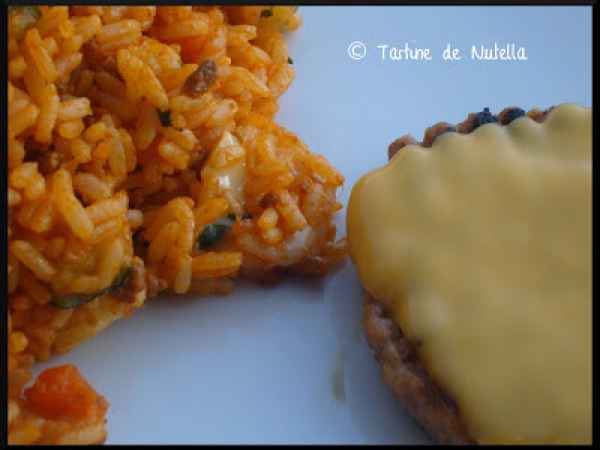 Recette de riz tomate et poulet au cookéo