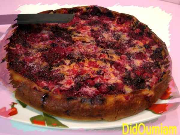 Recette clafoutis fruits rouges et autres délices