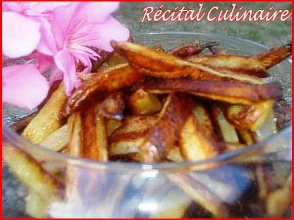 Recette de frites au four croustillantes