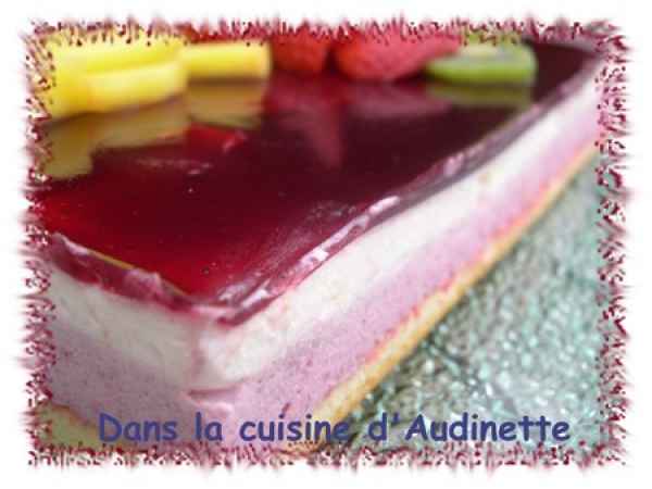 Recette de bavarois aux fruits rouges délicieux