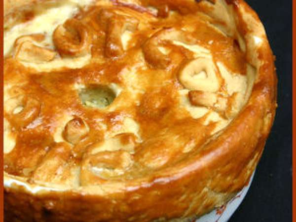 Chicken pot pie (tourte au poulet), Recette Ptitchef
