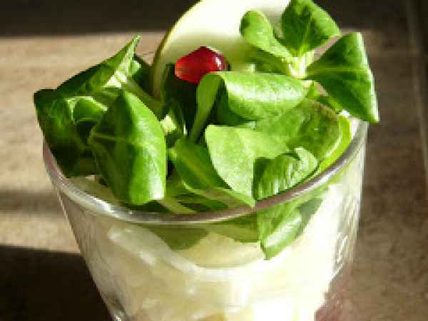 Recette de salade poire et fromage à raclette