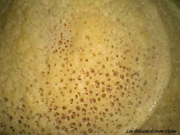 Crêpes à mille trous. ou baghrir., Recette Ptitchef