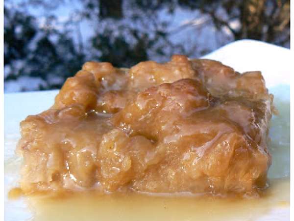 Recette de pouding aux pommes à l'ancienne