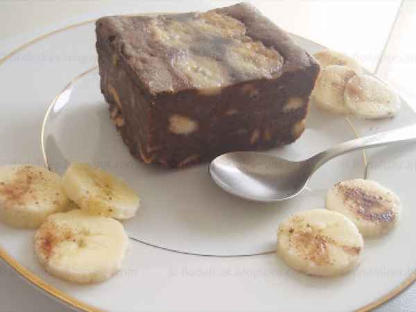 Recette de pudding à la banane et au chocolat