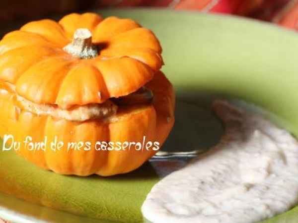 Mini potiron farci à la basquaise - Recette Ptitchef