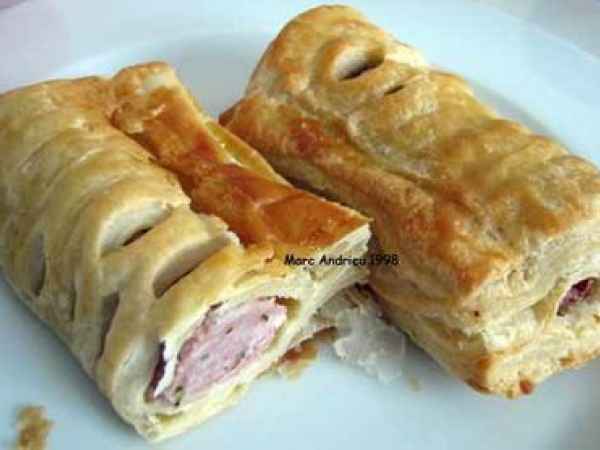 Recette de chair à saucisse, pâtes et petits champignons