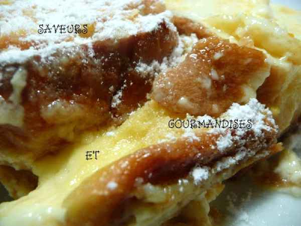 Pudding de pain perdu au lemon curd, Recette Ptitchef