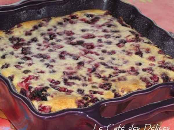 Recette clafoutis fruits rouges et autres délices