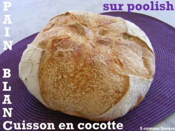 Recette de pain sur poolish à fermentation lente