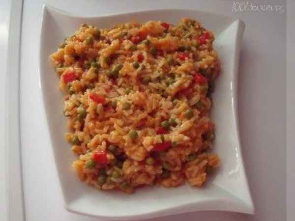 Riz aux chipolatas & petits pois, Recette Ptitchef