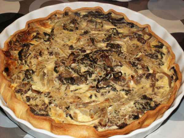 Recette de tarte aux blettes et fromage râpé