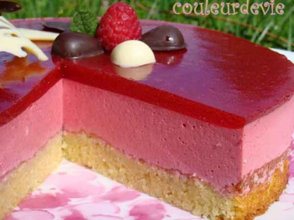 Recette de bavarois aux framboises et fruits rouges