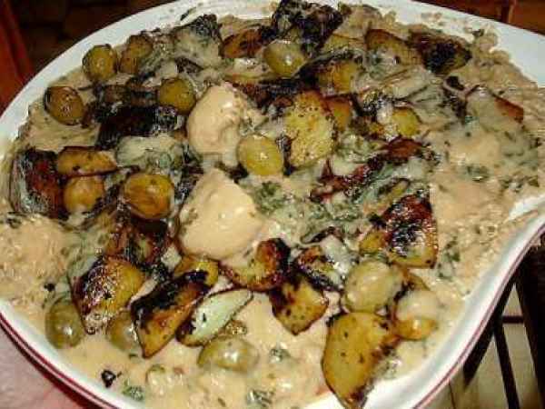 Recette : écrasé de pommes de terre en persillade