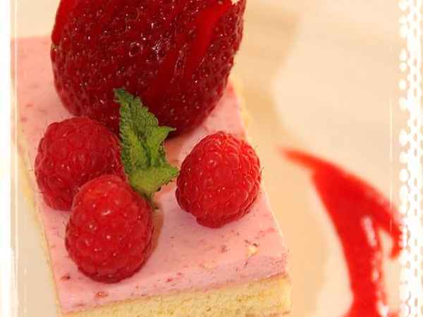 Biscuit aux 4 fruits rouges, Recette Ptitchef