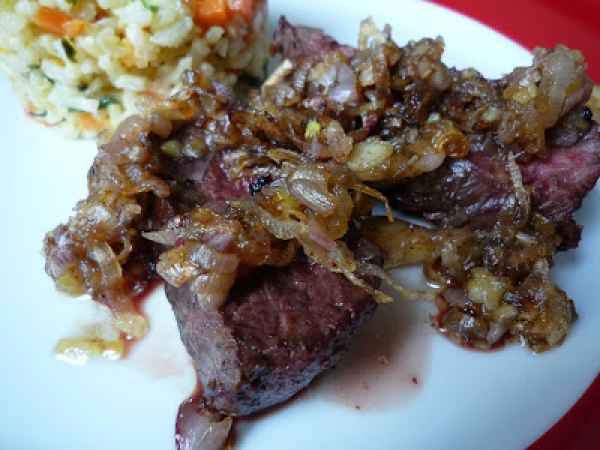 Recette d'onglet de veau à l'échalote savoureuse