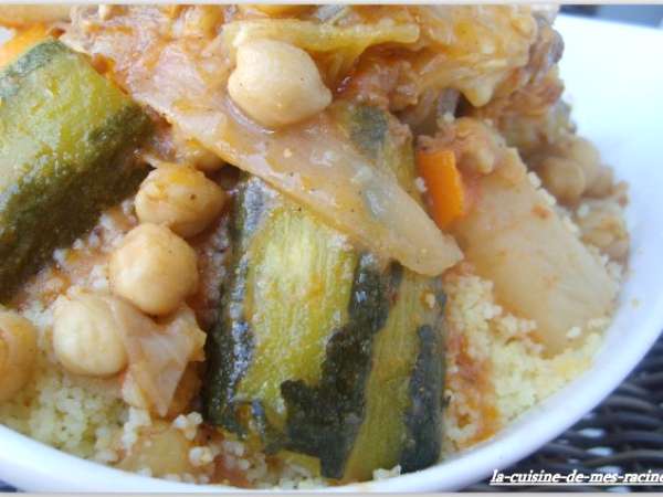 Couscous agneau et poulet aux légumes, Recette Ptitchef