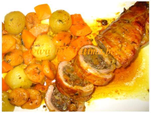 Rôti d agneau farci, Recette Ptitchef