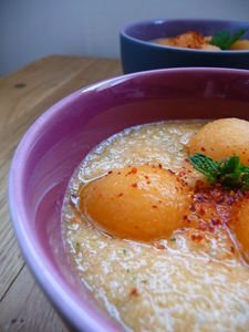 5 recettes pour marie : melons, carottes, légumes grillés