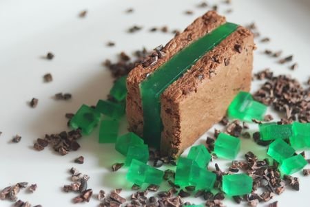 Recette revisitée de l'after-eight chocolaté