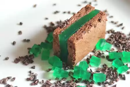 Recette revisitée de l'after-eight chocolaté