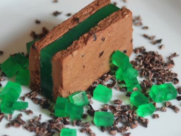 Recette revisitée de l'after-eight chocolaté
