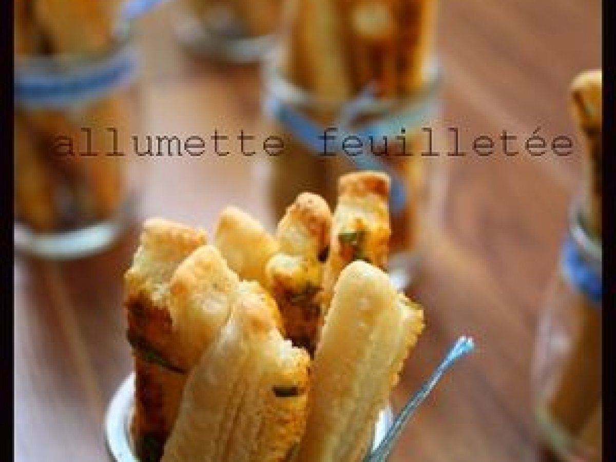 Allumettes feuilletées - Recette Ptitchef
