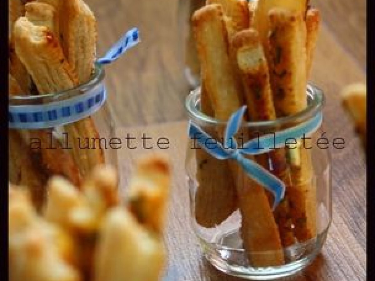 Allumettes feuilletées - Recette Ptitchef