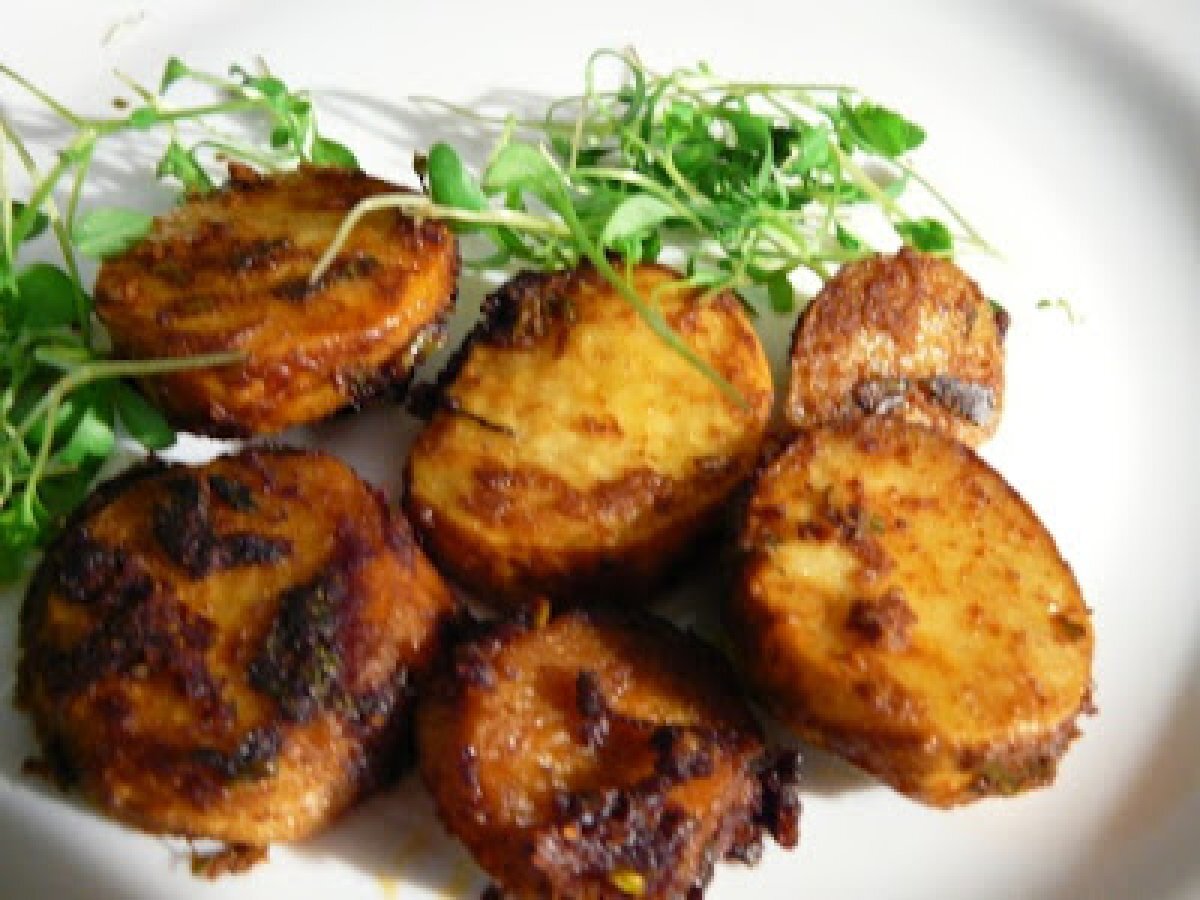 Recette d'arbi tikki - taro frit croustillant et savoureux