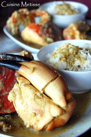 Association n°10 - crabe et lait de coco: cari de crabe - Recette Ptitchef
